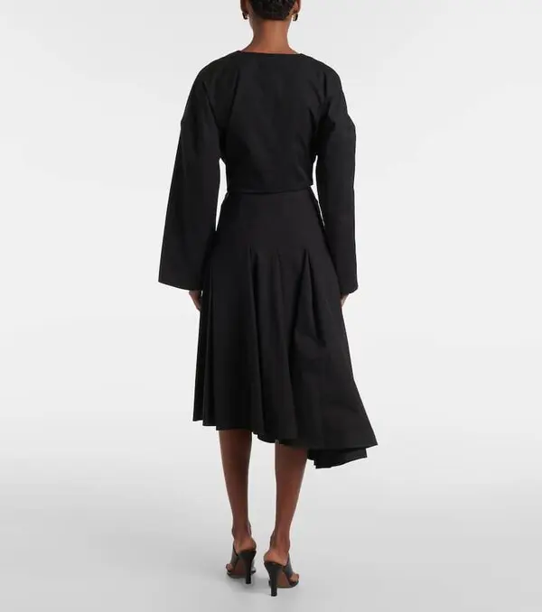FFORME Rio Asymmetric Midi Skirt