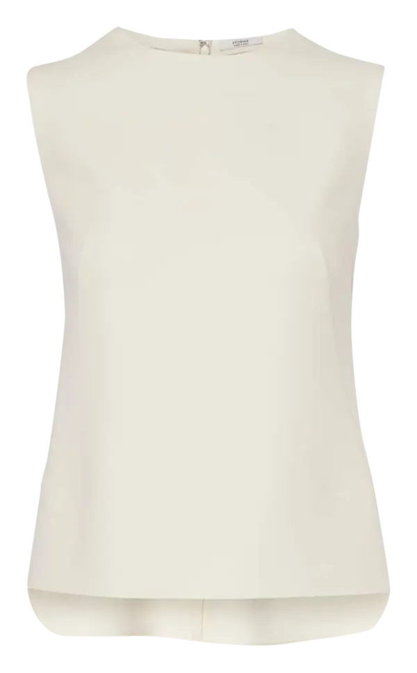 FFORME Gilma Peplum Top - White