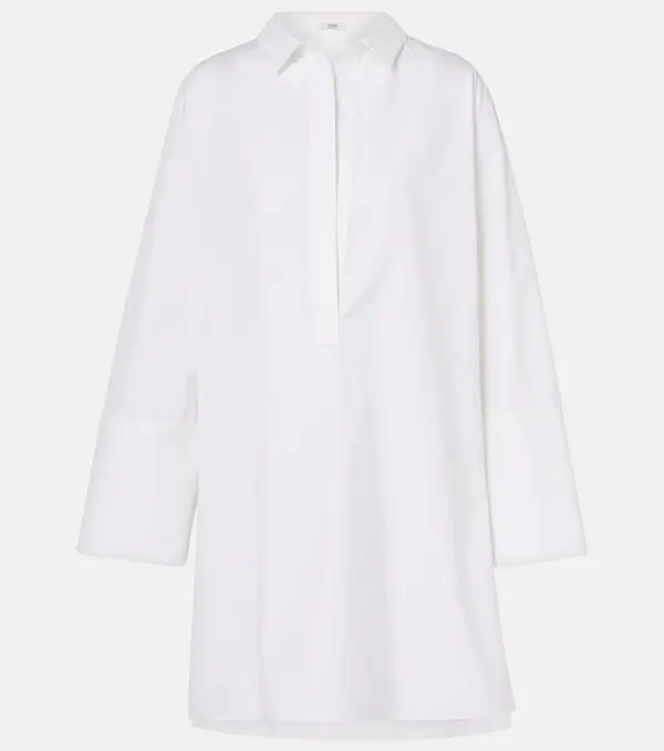 FFORME River Cotton Poplin Tunic - White