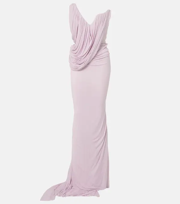 Maticevski Systema Draped Gown - Purple