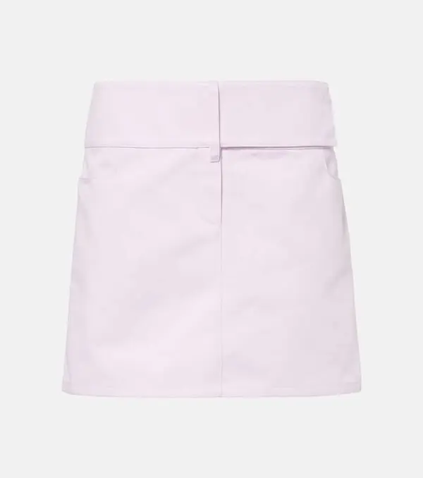 COURREGES Courrèges Belted Miniskirt - Pink