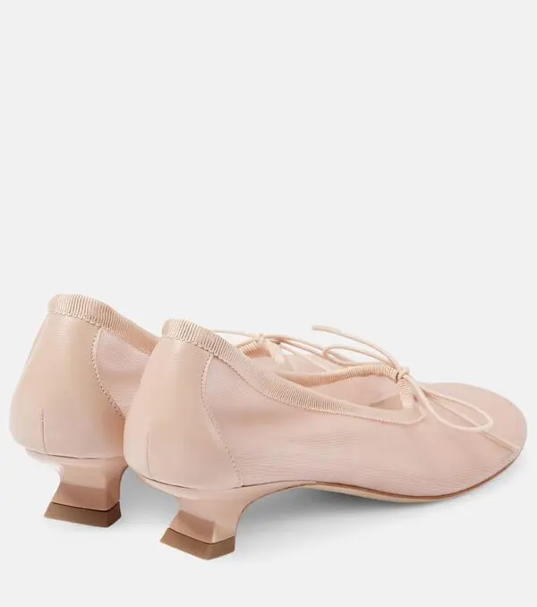 Simone Rocha Mesh Ballet Pumps