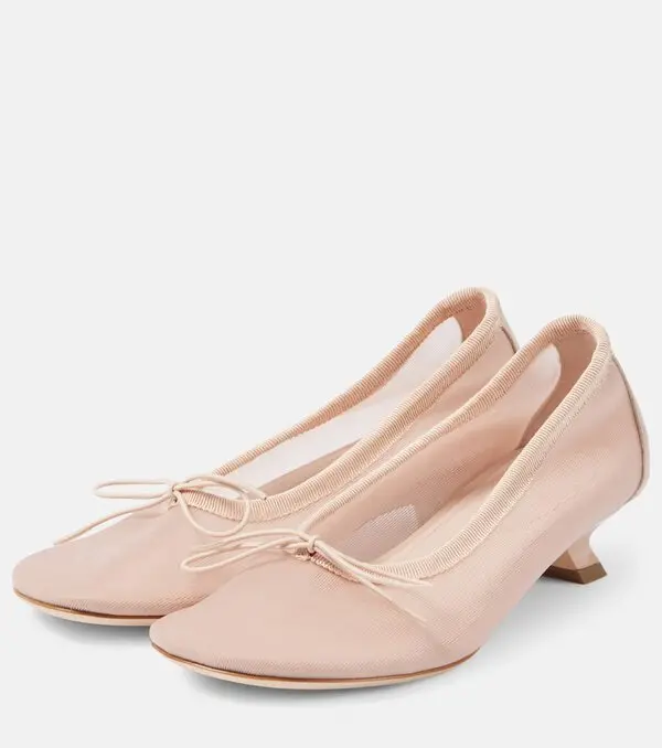 Simone Rocha Mesh Ballet Pumps