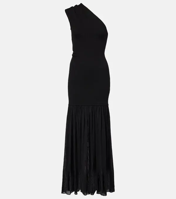 Proenza Schouler One-shoulder Maxi Dress - Black