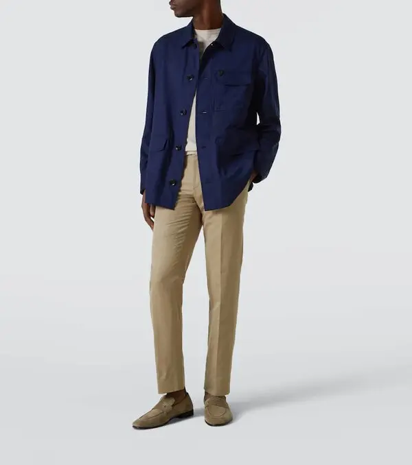 Brioni Wool And Silk Jacket
