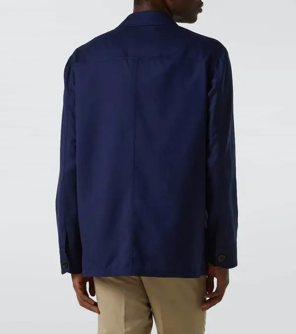 Brioni Wool And Silk Jacket