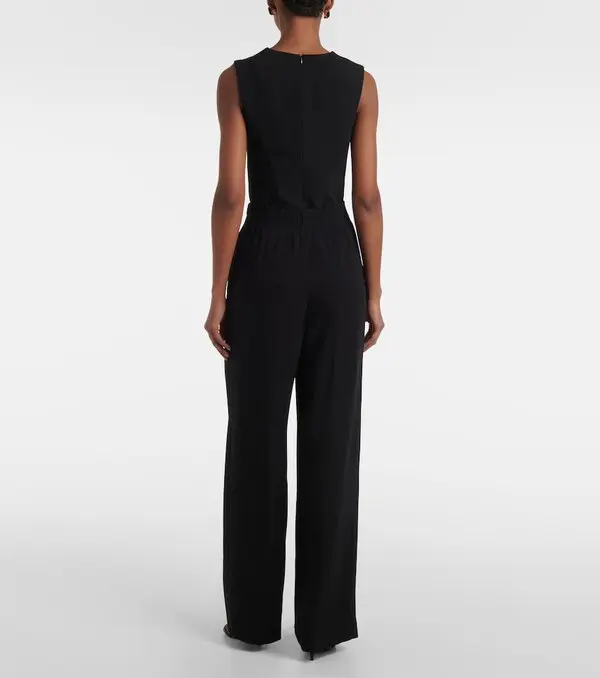 FFORME Maud High-rise Wide-leg Pants - Black