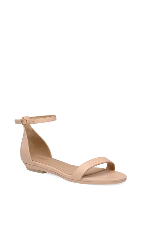 PASHION FOOTWEAR The Pashionista 4" Convertible Block Heel Sandals - Sand Leather