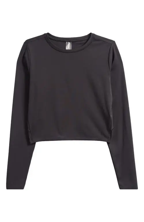 RHONE Serene Fitted Long Sleeve Top - Black