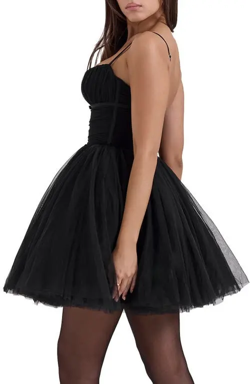house of cb princess dress Clothing : Mini Dresses : 'Princess' Ivory Georgette Mini Dress