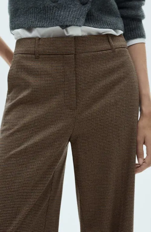 Mango Carlosw Straight Leg Trousers