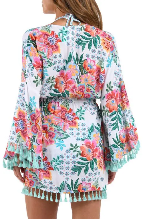 La Blanca Riviera Tie Front Cover-up
