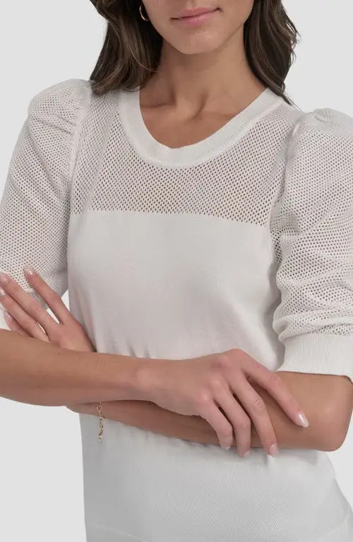 Dkny Puff Sleeve Sweater