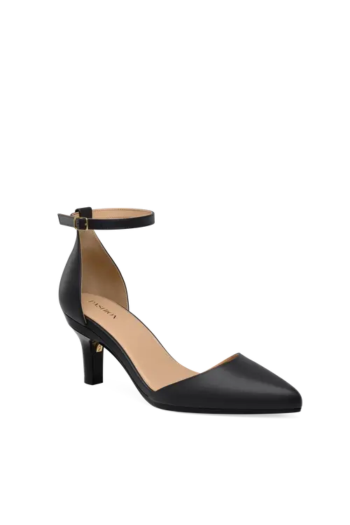 PASHION FOOTWEAR The D'orsay 3" Stiletto Convertible Heel