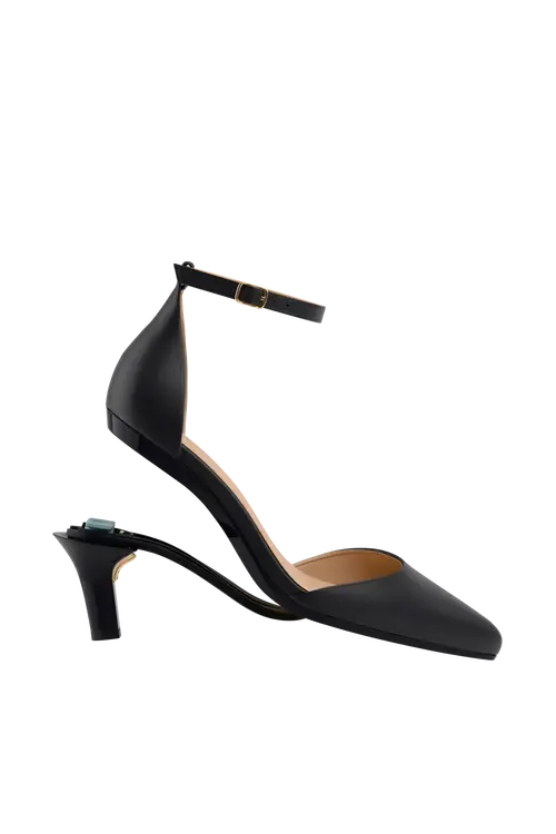 PASHION FOOTWEAR The D'orsay 3" Stiletto Convertible Heel