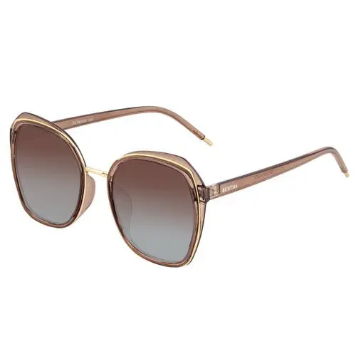 BERTHA WATCHES Jade Polarized Sunglasses - Brown/brown
