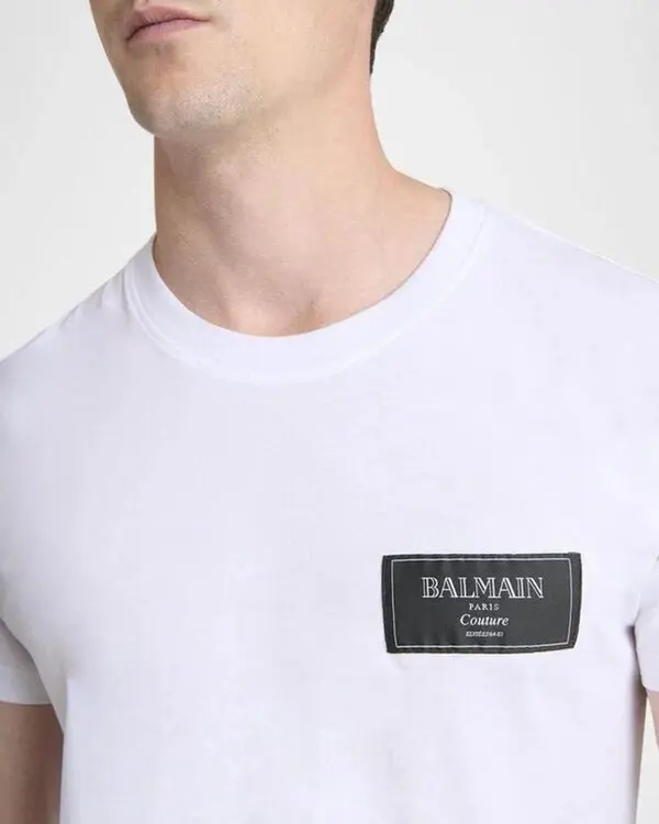 Balmain Apos;s Couture Label T-shirt