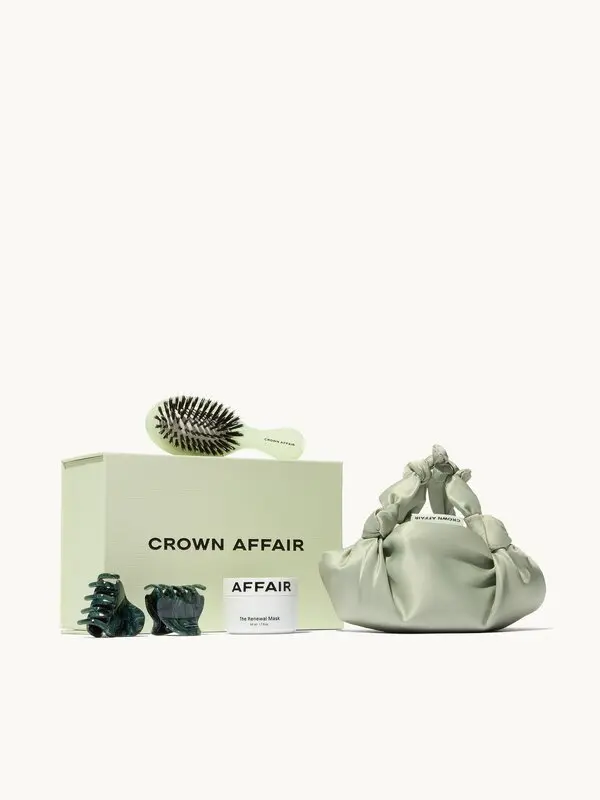 CROWN AFFAIR The Little Luxuries Set - Green