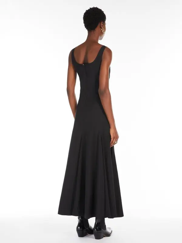 Max Mara Fit-and-flare Cotton Dress