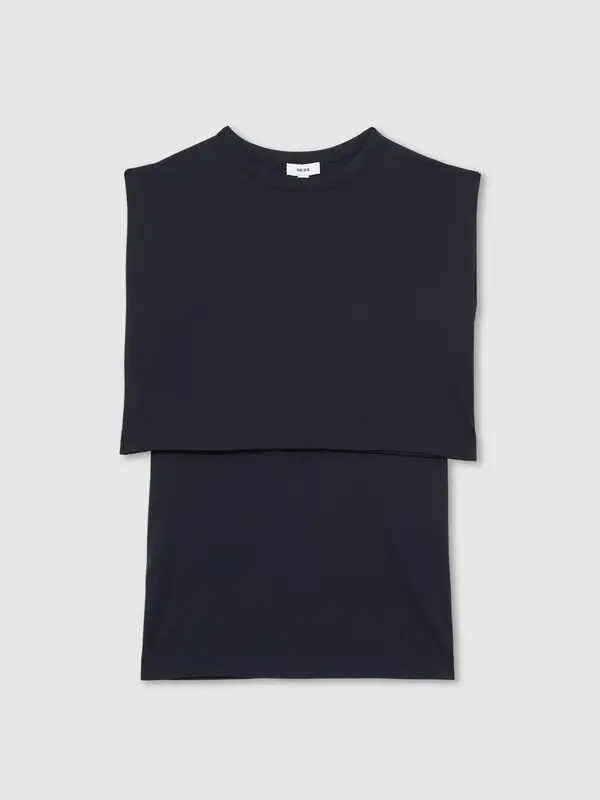 REISS Carmen Double-layer Top