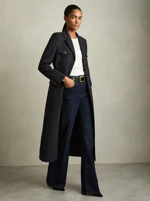 REISS Madison Wool-blend Coat