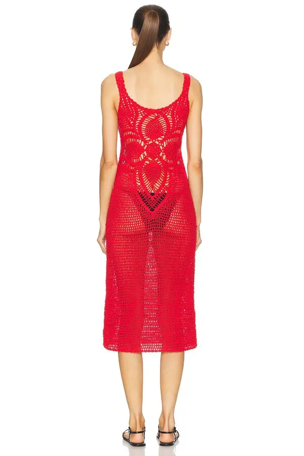 Akoia Swim Floridita Dress - Red