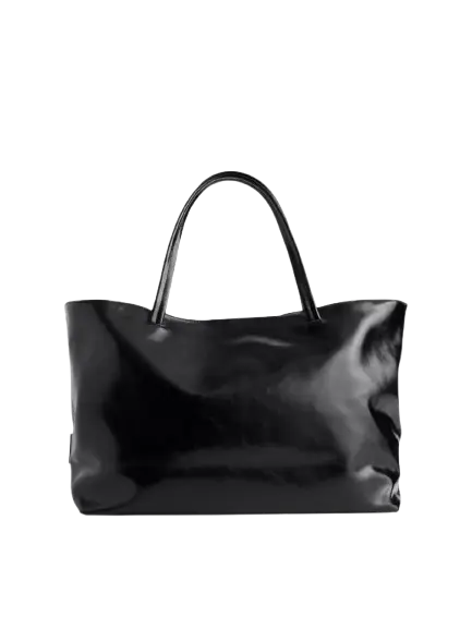 NOTHING WRITTEN Leather Tote