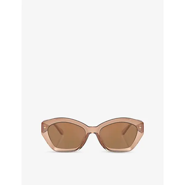 Michael Kors Irregular Sunglasses - Brown