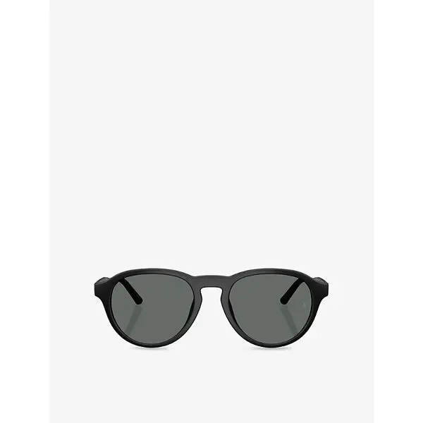 Oliver Spencer Phantos-frame Injected Sunglasses - Black