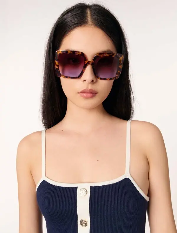 Maje Rib Knit Mini Dress