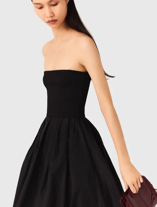 Maje Strapless Maxi Dress