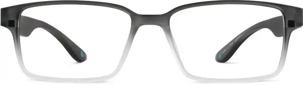 Zenni Rectangle Frame With Snap-on Sunlens - Gray