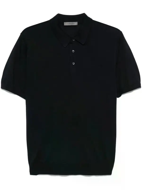 Corneliani Silk Polo Shirt