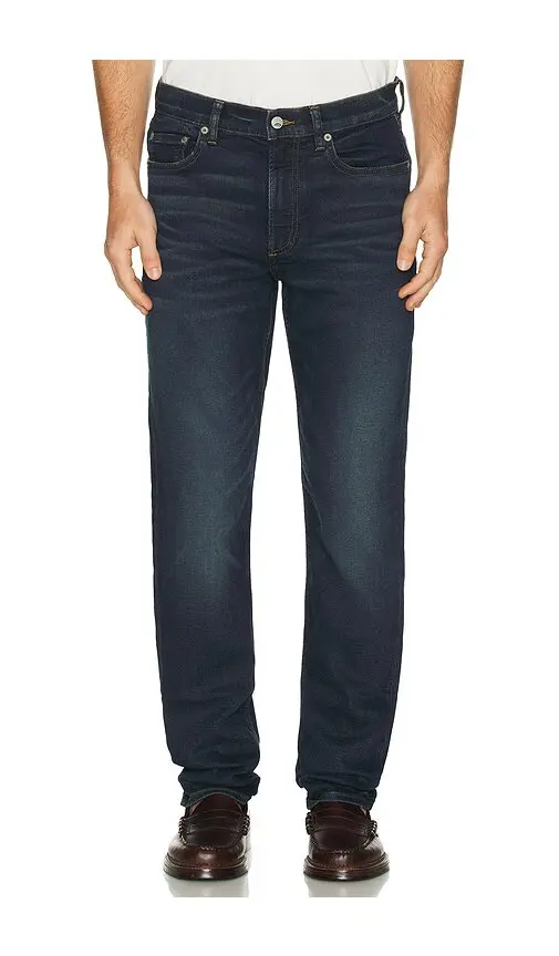 Faherty Brand Stretch Terry 5 Pocket Jeans - Belmar Coast Wash
