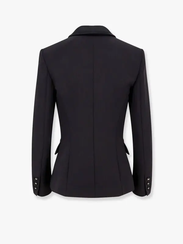 Elisabetta Franchi Double-breasted Blazer With Covered Buttons