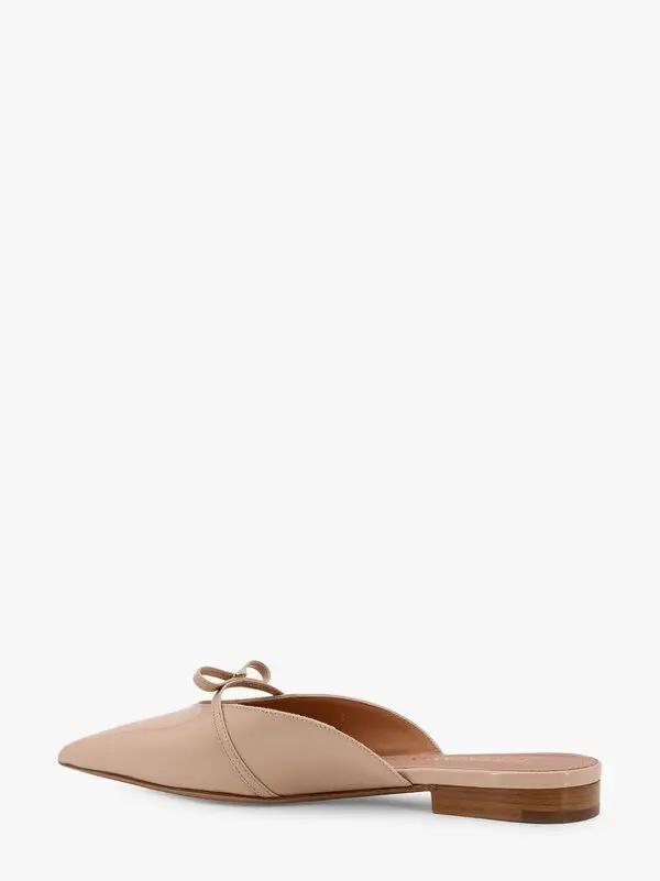 FERRAGAMO Giulye Patent Leather Mule - Beige