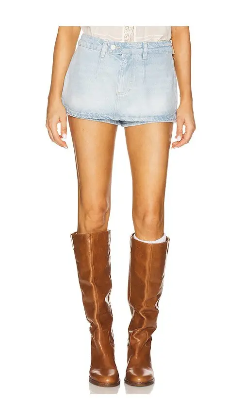 Free People Galivanting Skort - Blue