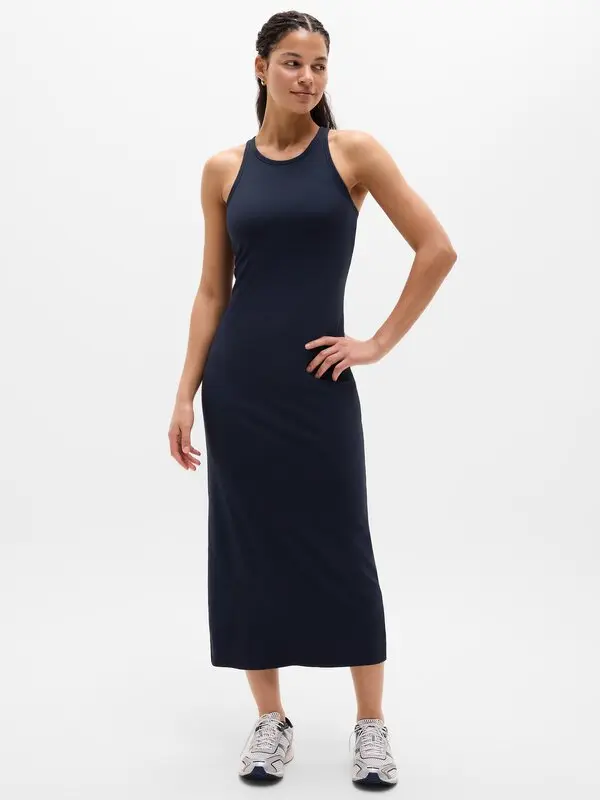Athleta Signature Rib Maxi Dress - Navy