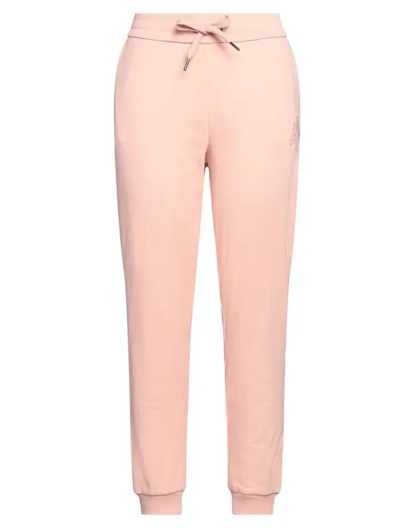 Armani Exchange Cotton And Elastane Joggers - Pink