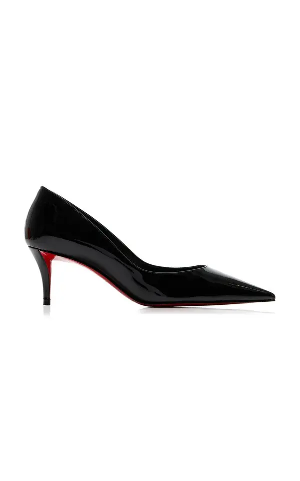 CHRISTIAN LOUBOUTIN Miss Z 60mm Patent Leather Pumps - Black