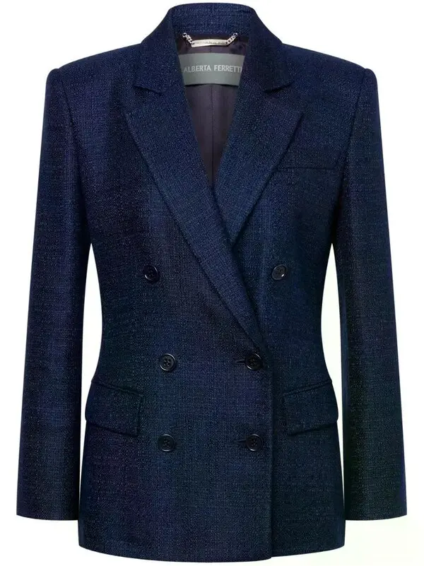 Alberta Ferretti Double-breasted Blazer