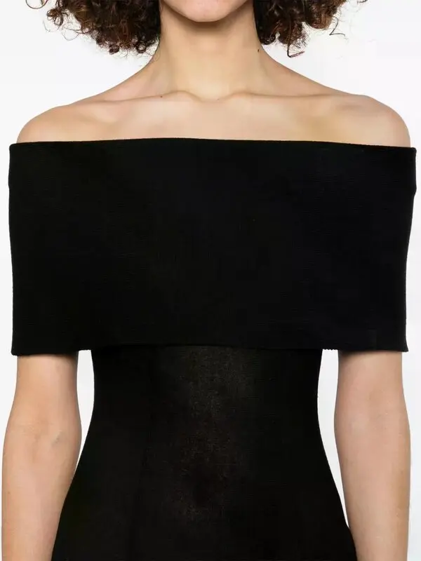 Khaite Ava Maxi Dress - Black