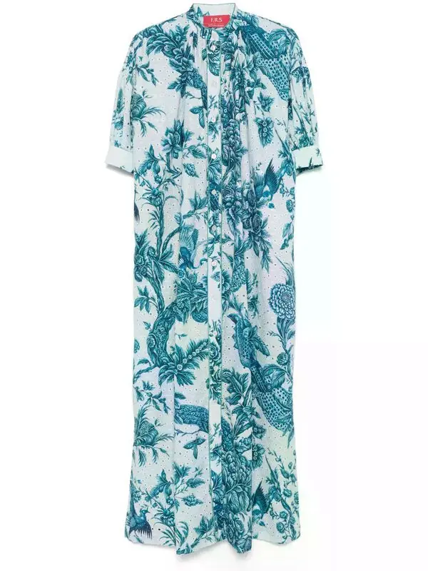F.R.S FOR RESTLESS SLEEPERS Mete Maxi Dress - Blue