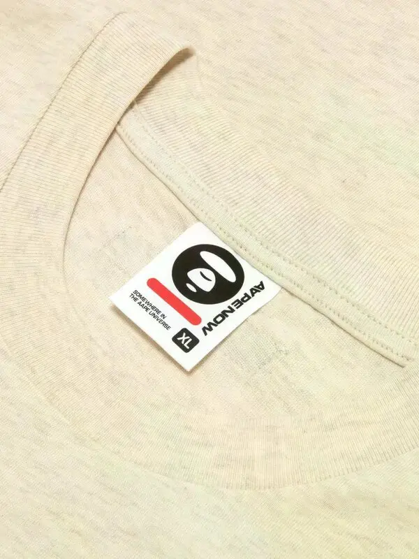 AAPE BY *A BATHING APE Logo-embroidered T-shirt