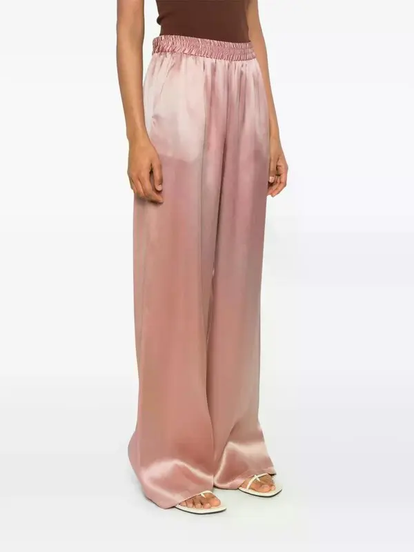 Eleventy Silk Trousers - Pink
