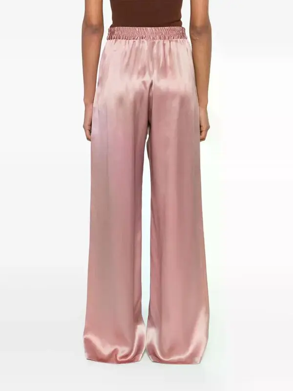 Eleventy Silk Trousers - Pink