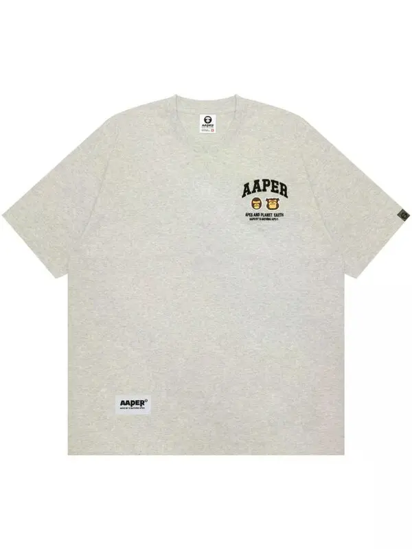 AAPE BY *A BATHING APE Logo-print T-shirt