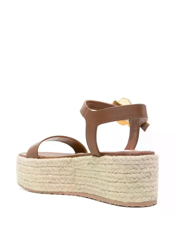 GIANVITO ROSSI 65mm Stone-embellished Espadrilles - Brown