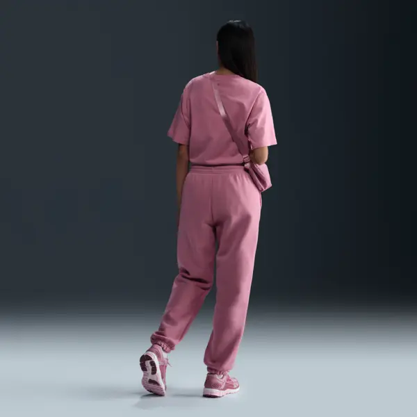 Nike Sportswear Phoenix Fleece High-waisted Oversized Sweatpants - Pink