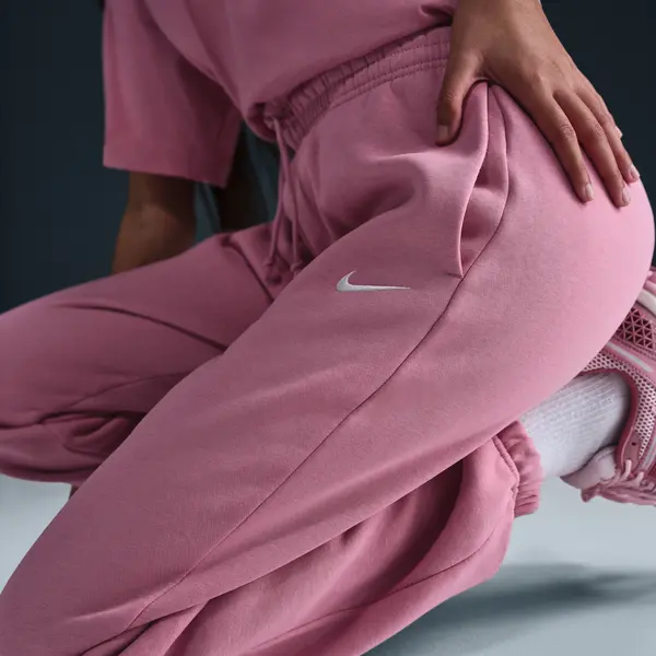 Nike Sportswear Phoenix Fleece High-waisted Oversized Sweatpants - Pink